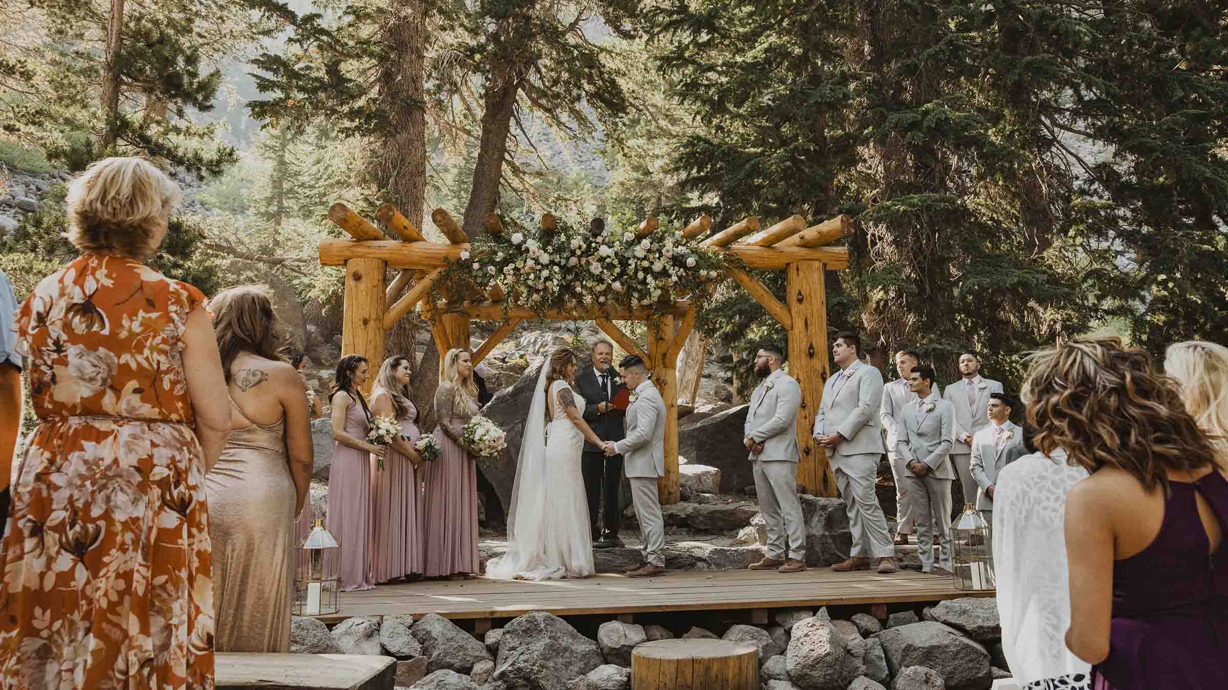 Wedding Venues | Forest Chapel | Mammoth Mountain